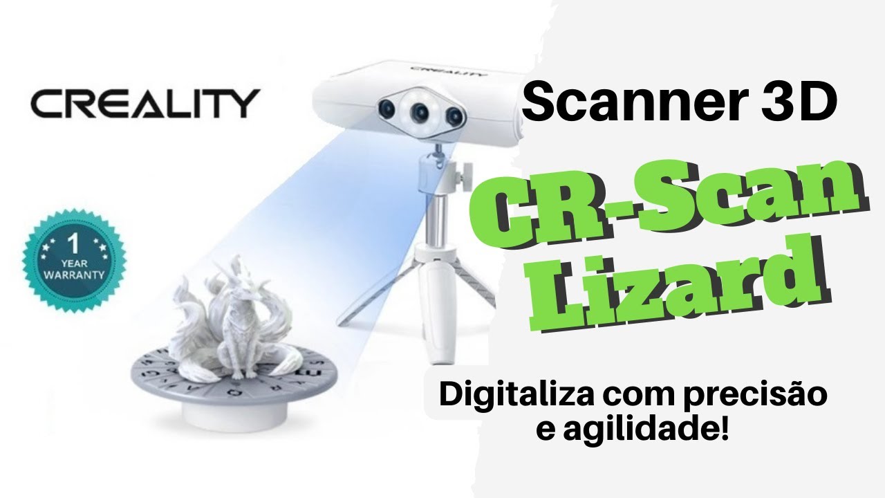 Scanner 3D - Creality CR-Scan Lizard